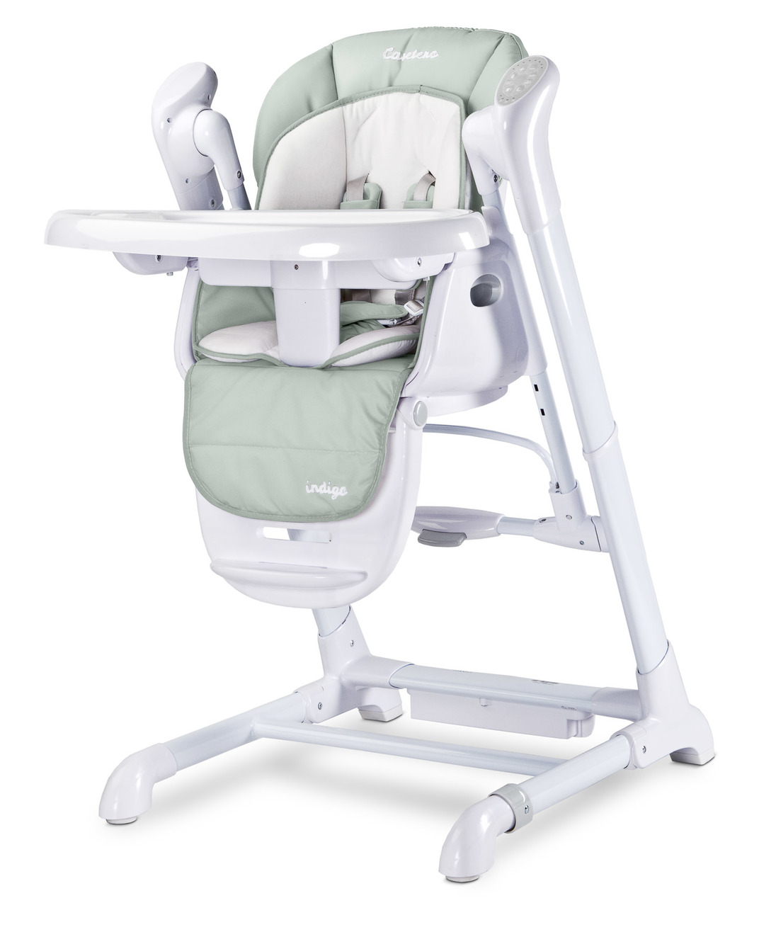 HIGH CHAIR + SWING INDIGO LIGHT GREY - IKS 2